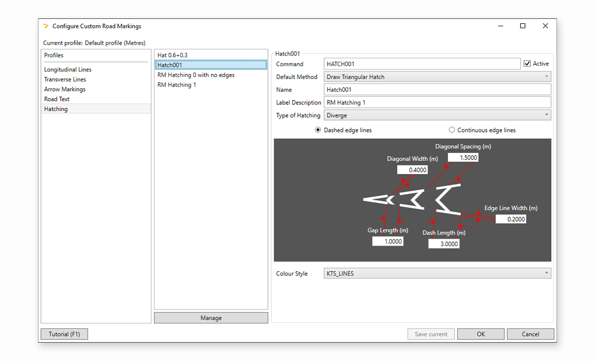 KeyLINES - Road Markings Software | Transoft Solutions