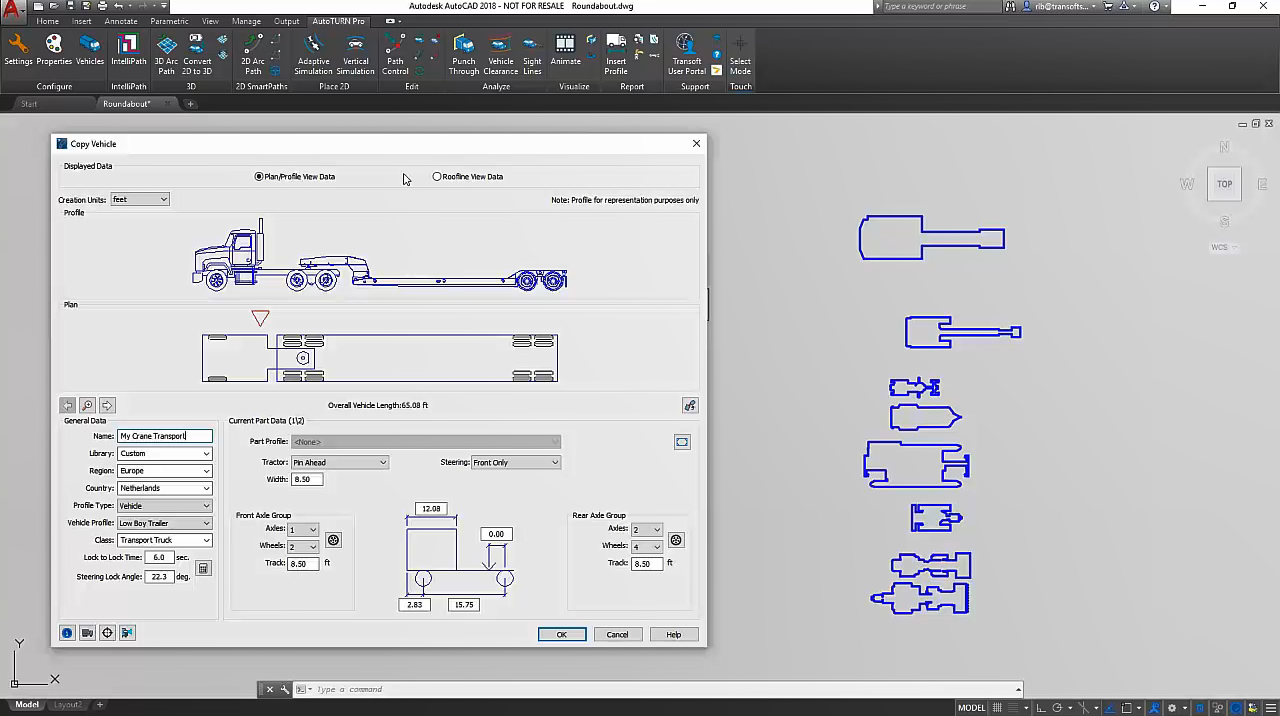 Custom Vehicle Creation for Swept Path Analysis - Transoft Solutions Blog
