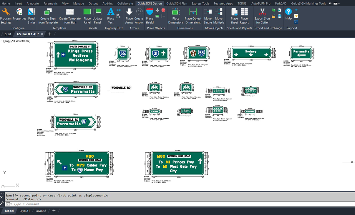 GuideSIGN - Road Sign Design Software | Transoft Solutions