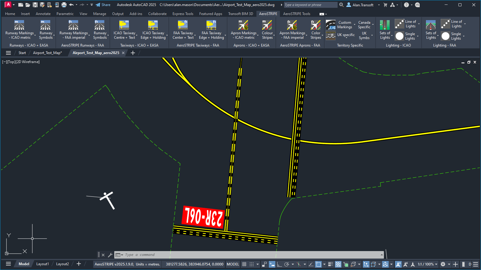 AeroSTRIPE - Airside Markings Software | Transoft Solutions