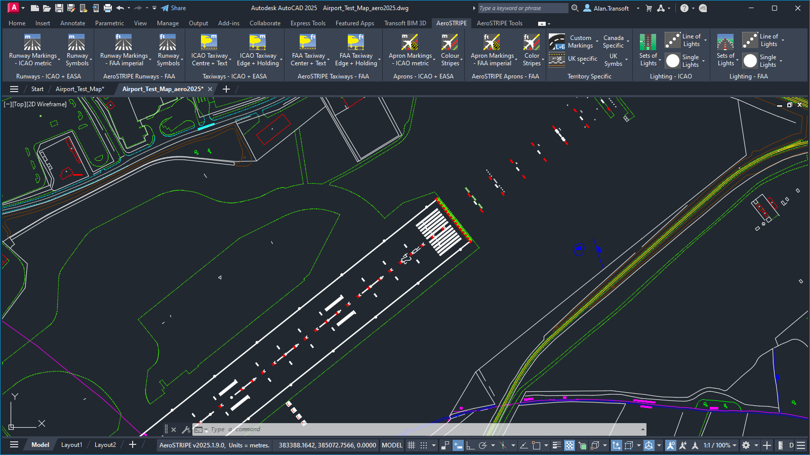 AeroSTRIPE - Airside Markings Software | Transoft Solutions